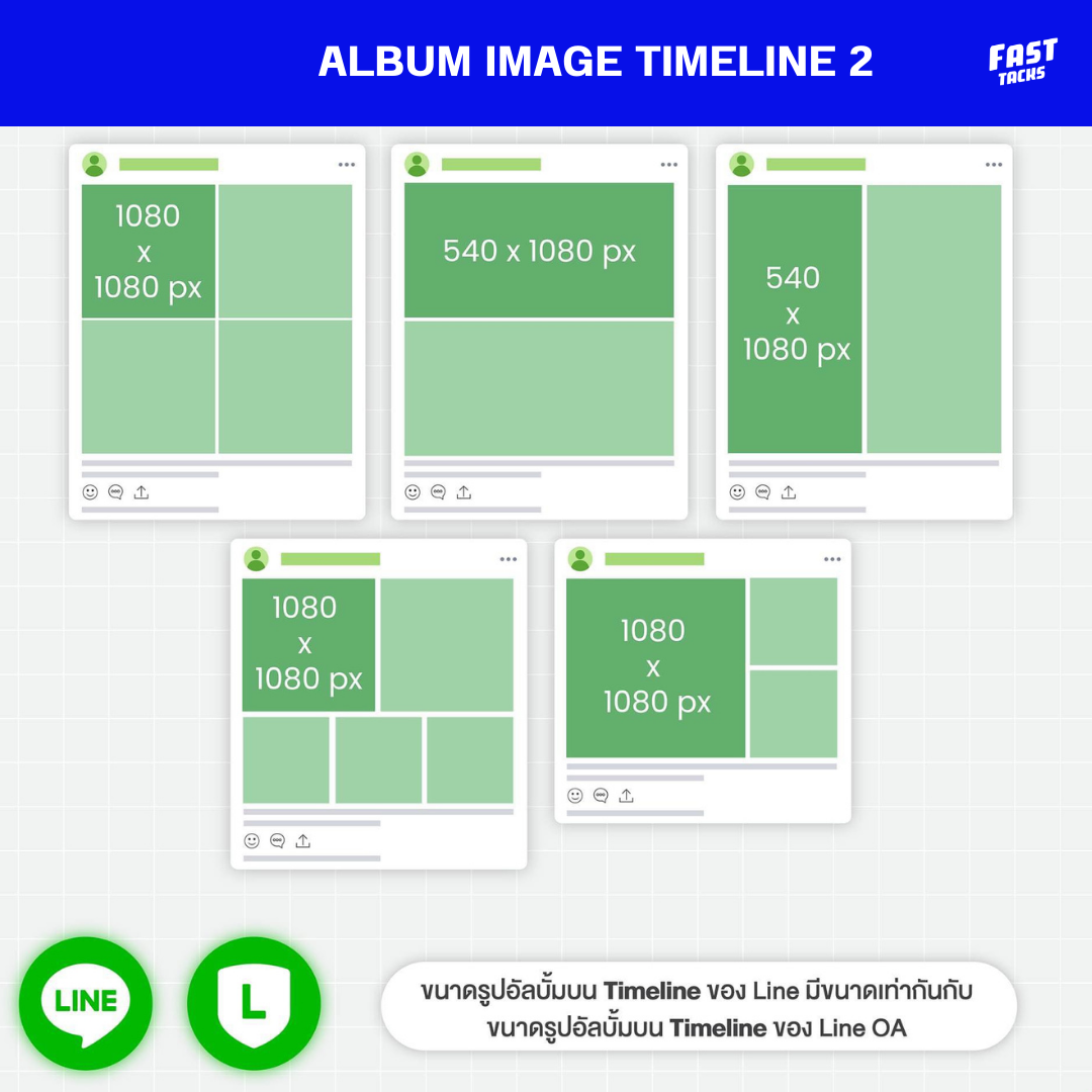 อัพเดทล่าสุด 2024 รวมขนาดรูปใน line มัดรวมมาให้แล้ว | Fast tacks