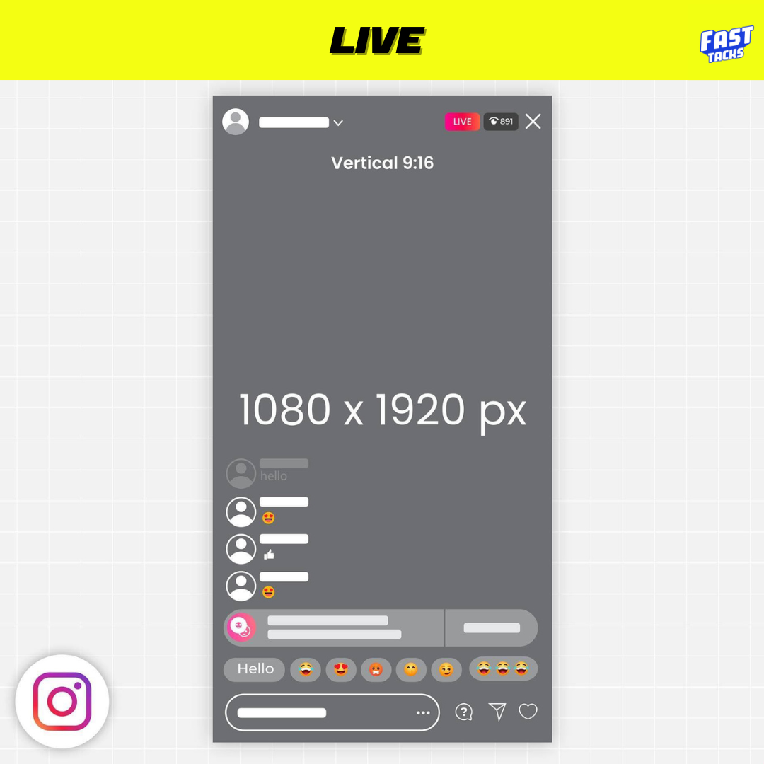 รวมขนาดรูป instagram อัปเดทล่าสุด 2023 | FAST TACKS