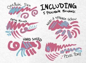 Brush procreate โหลดฟรี งานสบายขึ้นทันตา | FAST TACKS